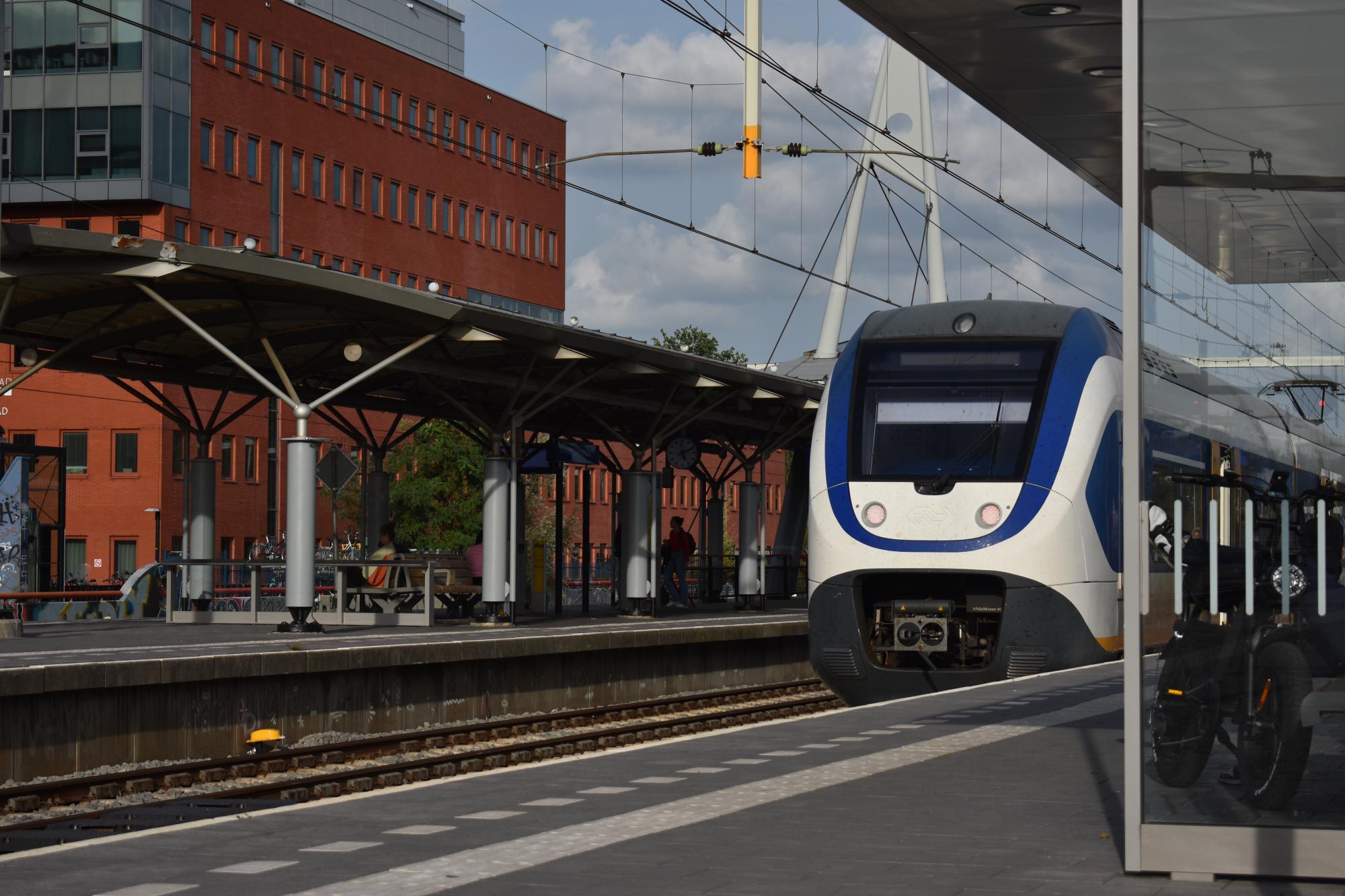 Slipping on autumn leaves